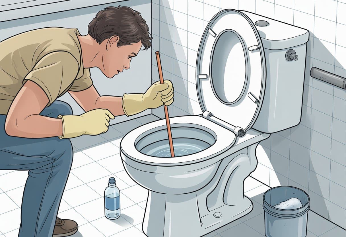 How to Unclog a Toilet Without a Plunger: 6 Fixes for Stuck Pipes